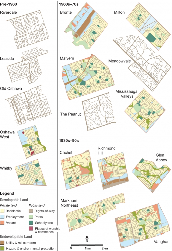 Analysis of existing urban areas | Neptis Foundation